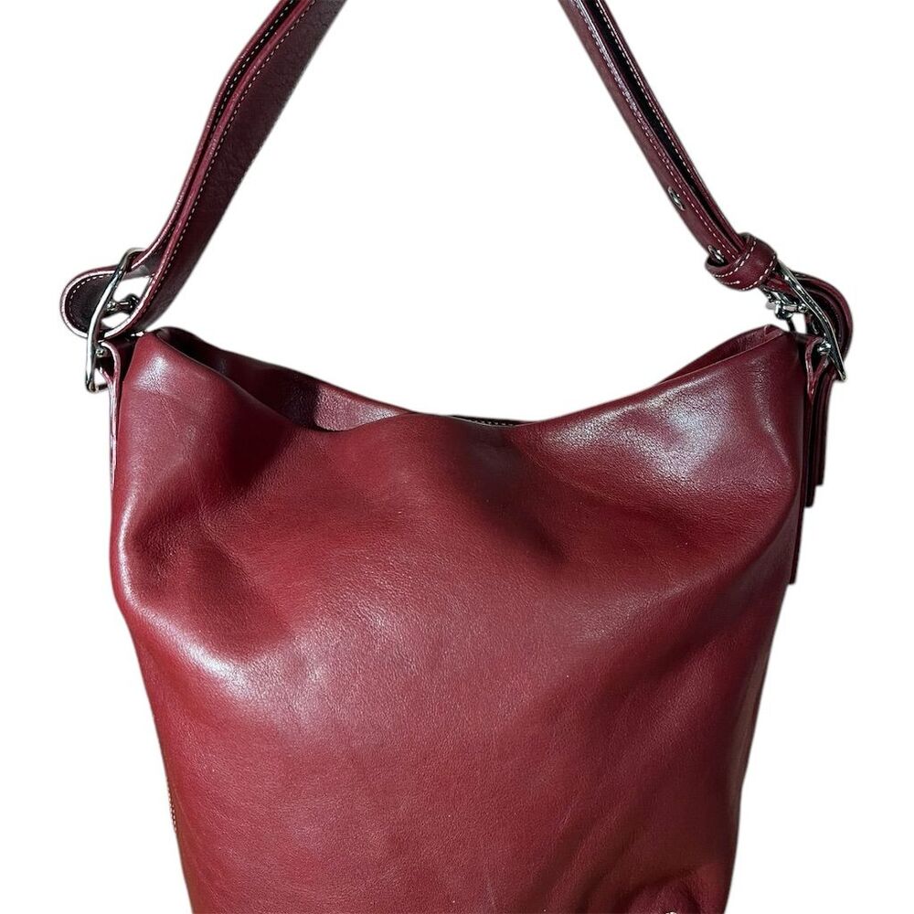 Coach Y2k Vintage Red Leather Legacy Collection Soho … - Gem
